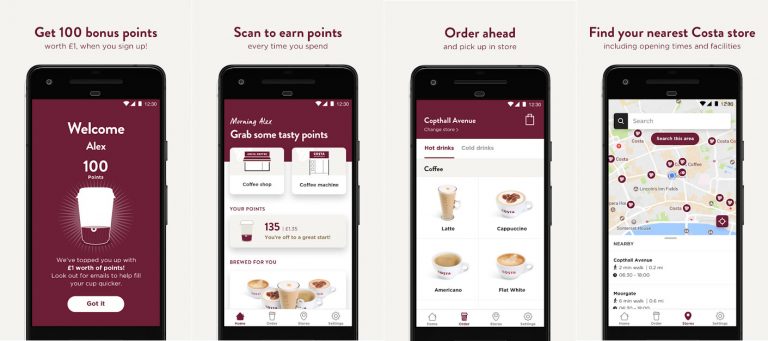 Costa Coffee Club App Success Story